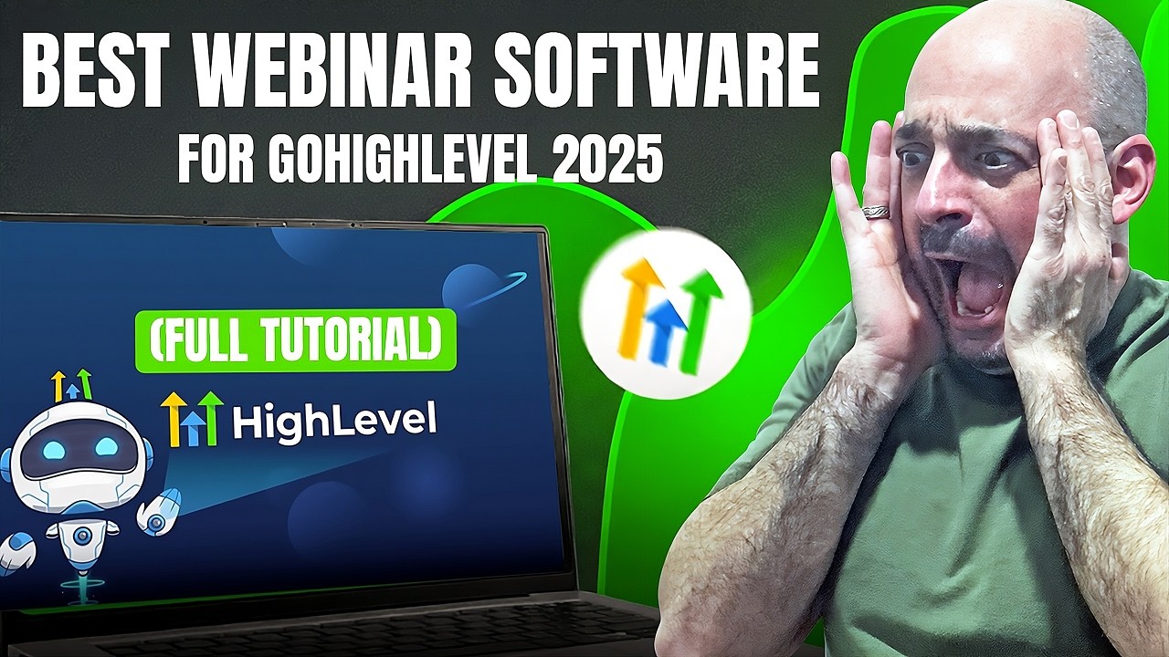Best AI Webinar Software for GoHighLevel (Full Tutorial)