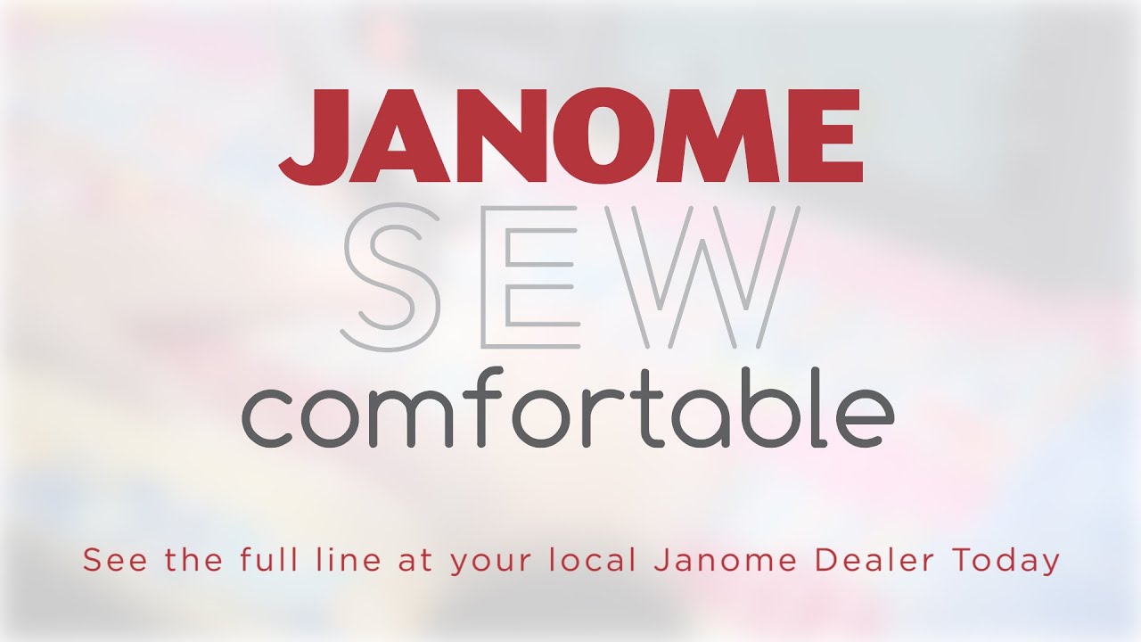 Janome Sew Comfortable Accessories