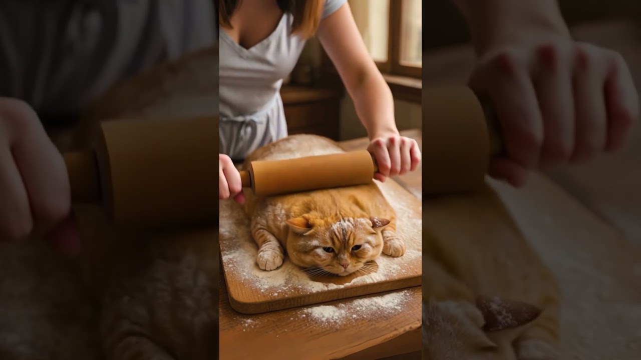Cat bread 🐾 #cat #cutecat #food #bread #cooking