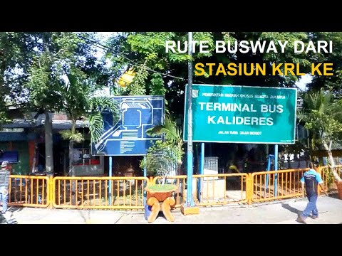 Terminal Kalideres : Rute Busway dari Stasiun KRL Terdekat Juanda