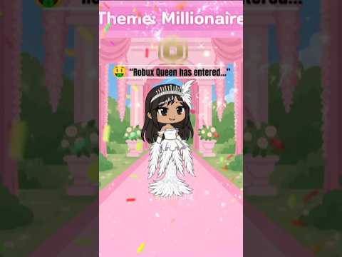 When a Rich Girl is in DTI #roblox #dresstoimpress #gacha #dti
