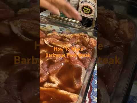 How To Cook Barbecue Pork Steak