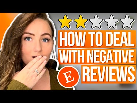 Addressing NEGATIVE Feedback on Etsy The CORRECT Way!