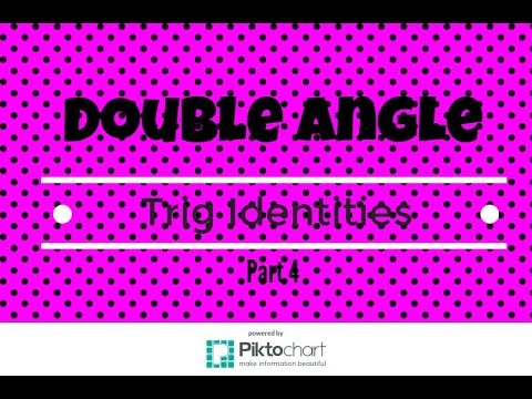 How to verify double angle identities with cotangent. Part 4