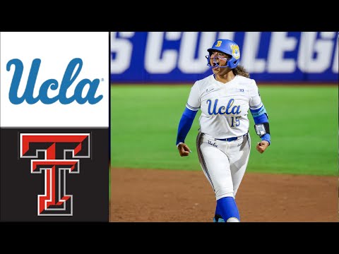 UCLA vs Texas Tech  FULL GAME | May 31,2025 Women's College World Series - Double Elimination Round