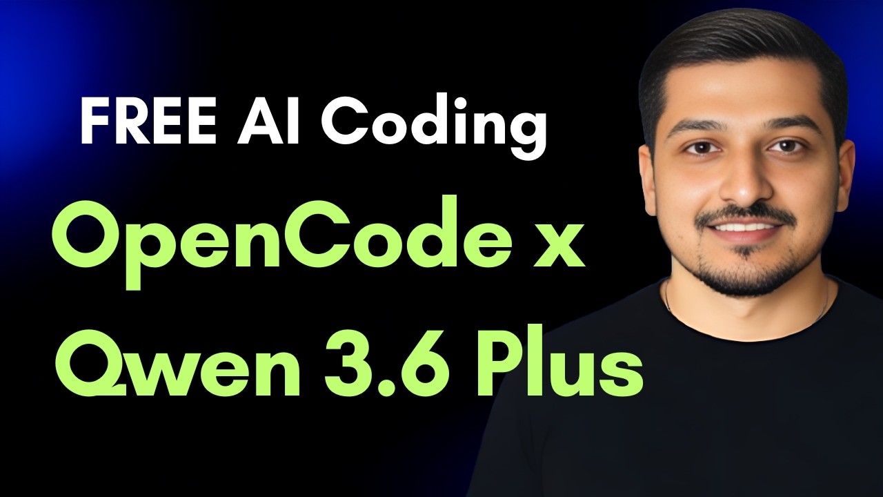 OpenCode x Qwen 3.6 Plus (Free) = Again Free AI Coding Setup