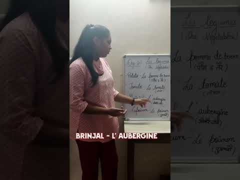 Tamatar ko French mein kya bolte hai? #french #beginners #day20