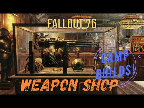 Steam Community :: Video :: Fallout 76 Camp Build - Weapon shop in the ...