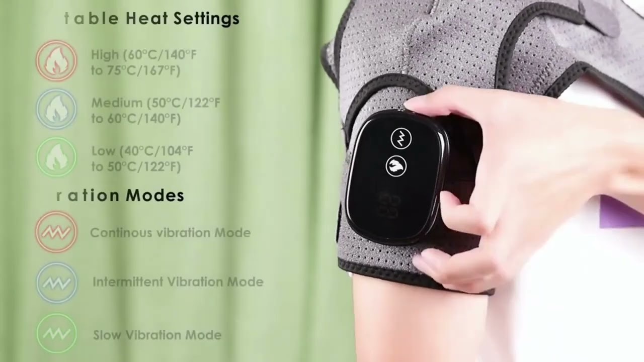 Electric Heating Vibration Massage Shoulder Brace