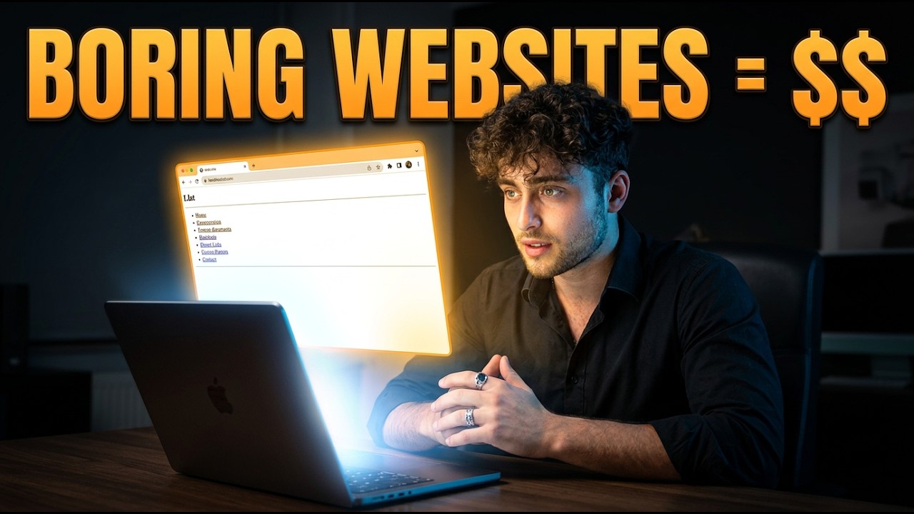 boring websites are making thousands per month (here's why)