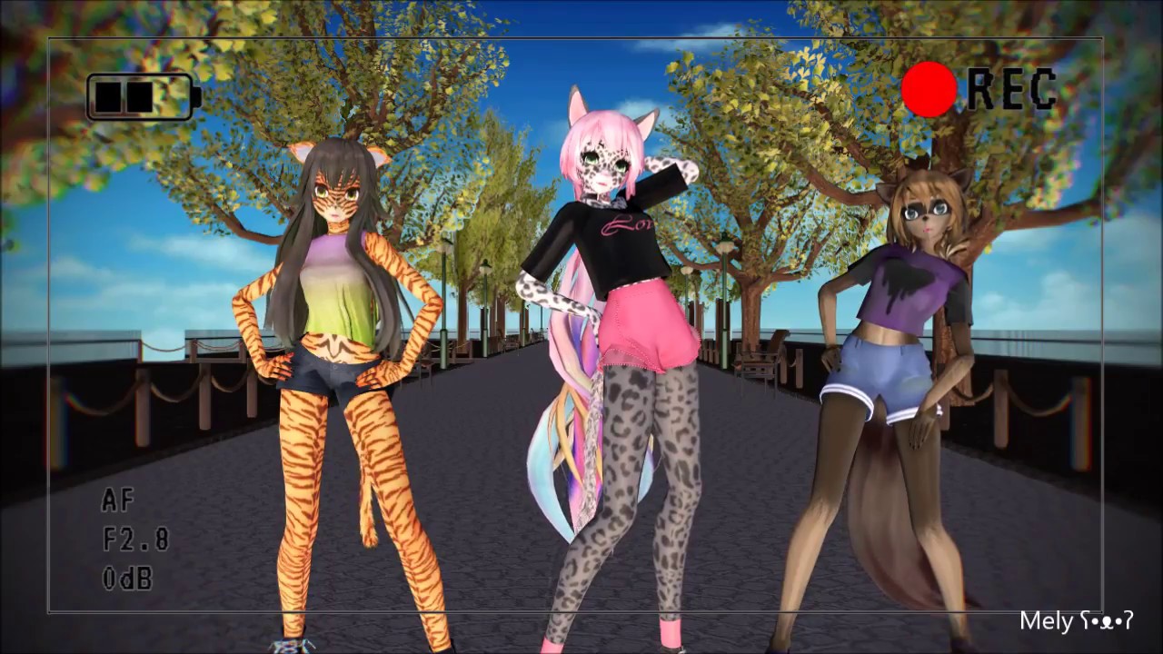 【MMDxOCS】STEP【Maybel, Velvet & Raisa—Models Test 】