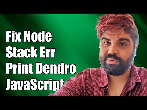 Fixing Node Stack Overflow Error When Printing a Dendrogram in JavaScript