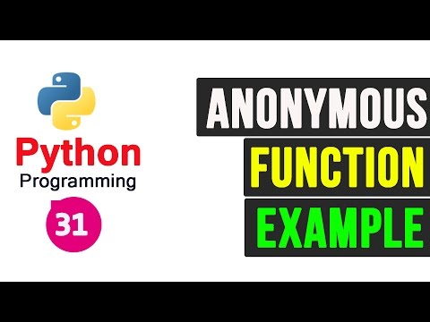 Python Programming Tutorial - Anonymous function | Lambda Function