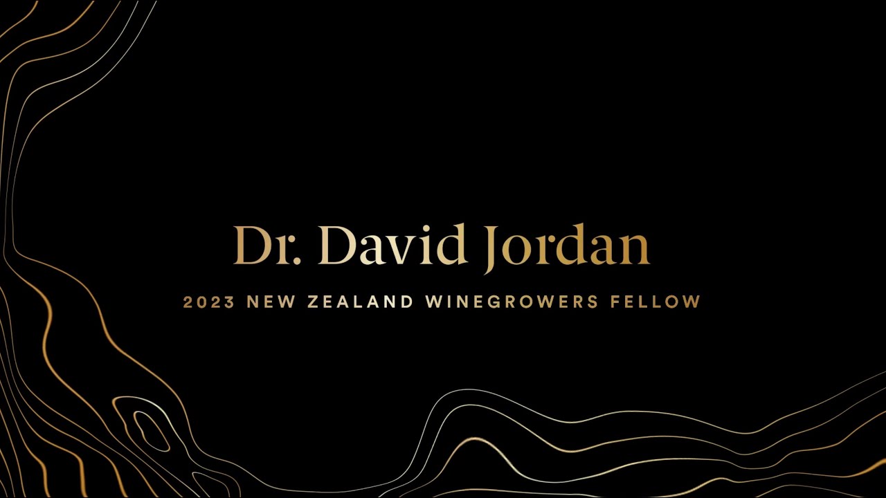 Dr David Jordan: Growing science in the field | New Zealand Wine