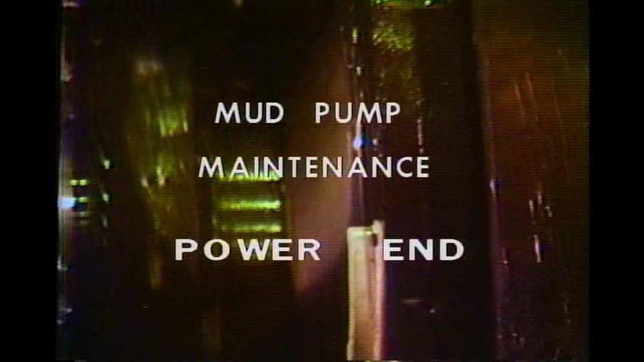 #Mud_Pumps maintenance   Power End