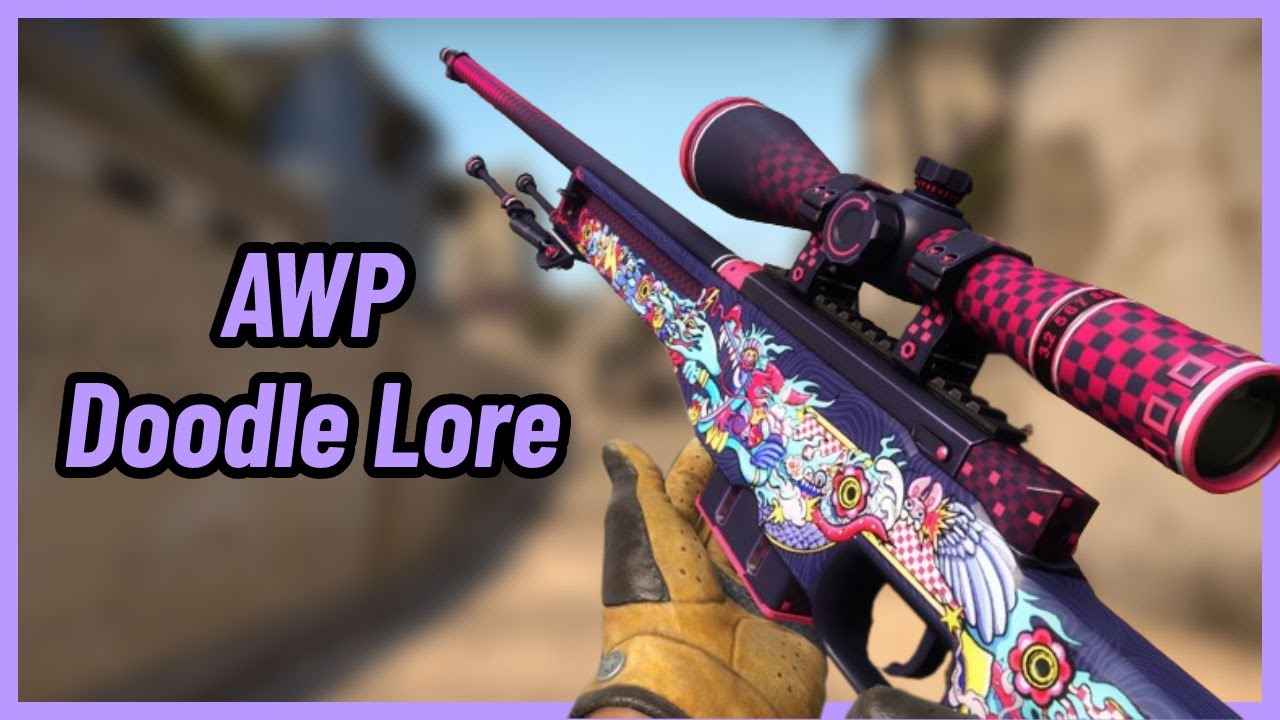 AWP Doodle Lore | CSGO Revolution Case Showcase