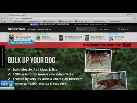 How to save 25% on Bully Max dog food