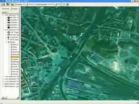 Earth3D Zoom to Osnabrück Germany