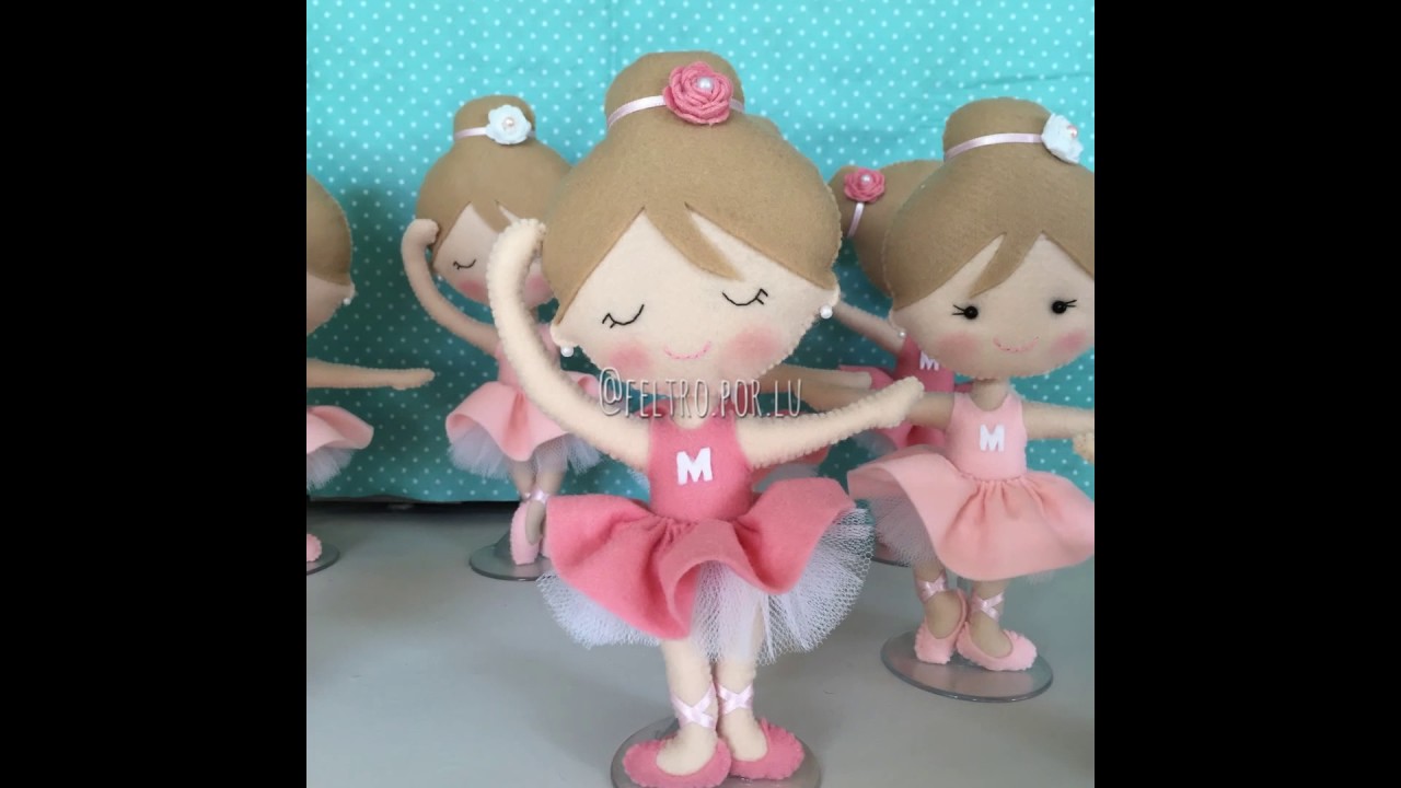 Bailarinas em Feltro