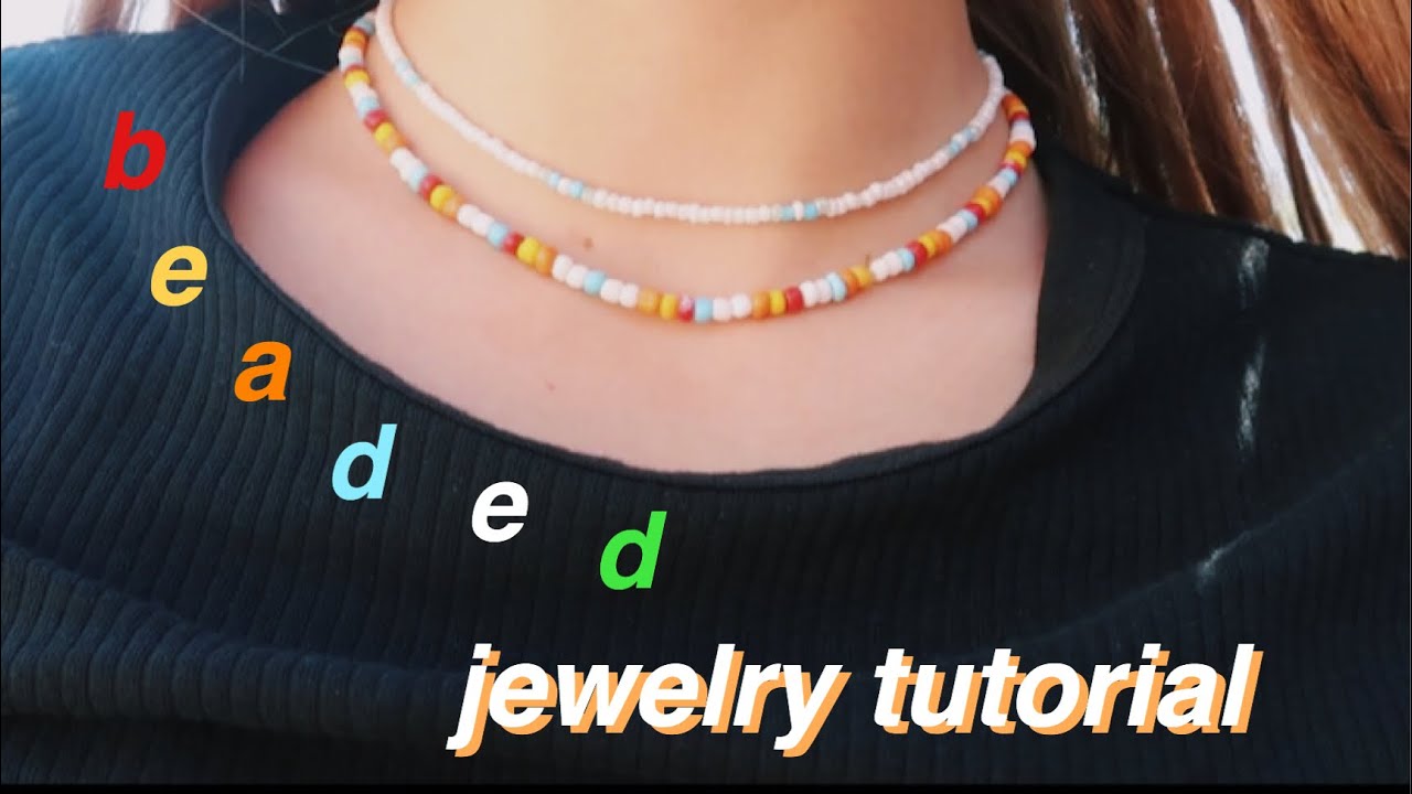 Beaded Jewelry Tutorial | VSCO bracelets with Katie