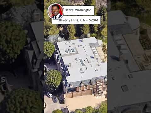 Inside Denzel Washington’s Stunning $29M Mansion in California