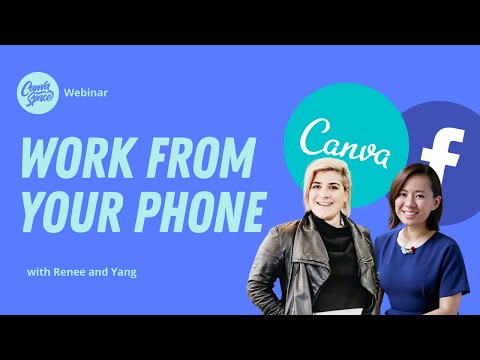 Running a Business from your Phone | Canva + Facebook Webinar