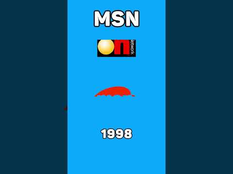 🎰 LOGO HISTORY OF MSN 🎰