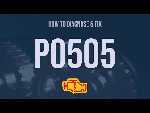 How to Diagnose and Fix P0505 Engine Code - OBD II Trouble Code Explain