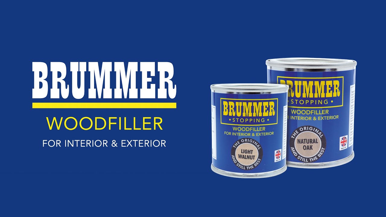 Brummer Woodfiller for interior & exterior