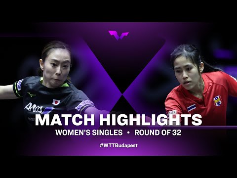 Kasumi Ishikawa vs Suthasini Sawettabut | WS | WTT Champions European Summer Series 2022 (R32)