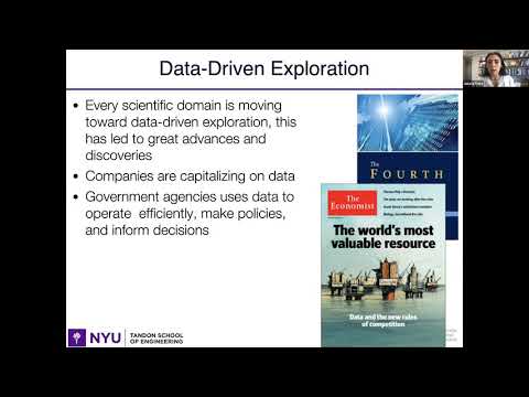 “Dataset Search for Data Discovery, Augmentation and Explanation” with Juliana Freire, NYU