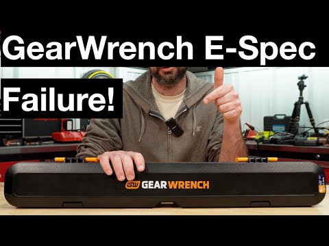 Gearwrench E-Spec Torque Wrench Failed After 4 Months Of Use!