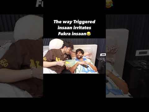Nischay irritates Fukra Insaan😂 #triggeredinsaan #fukrainsaan #dimplemalhanvlogs
