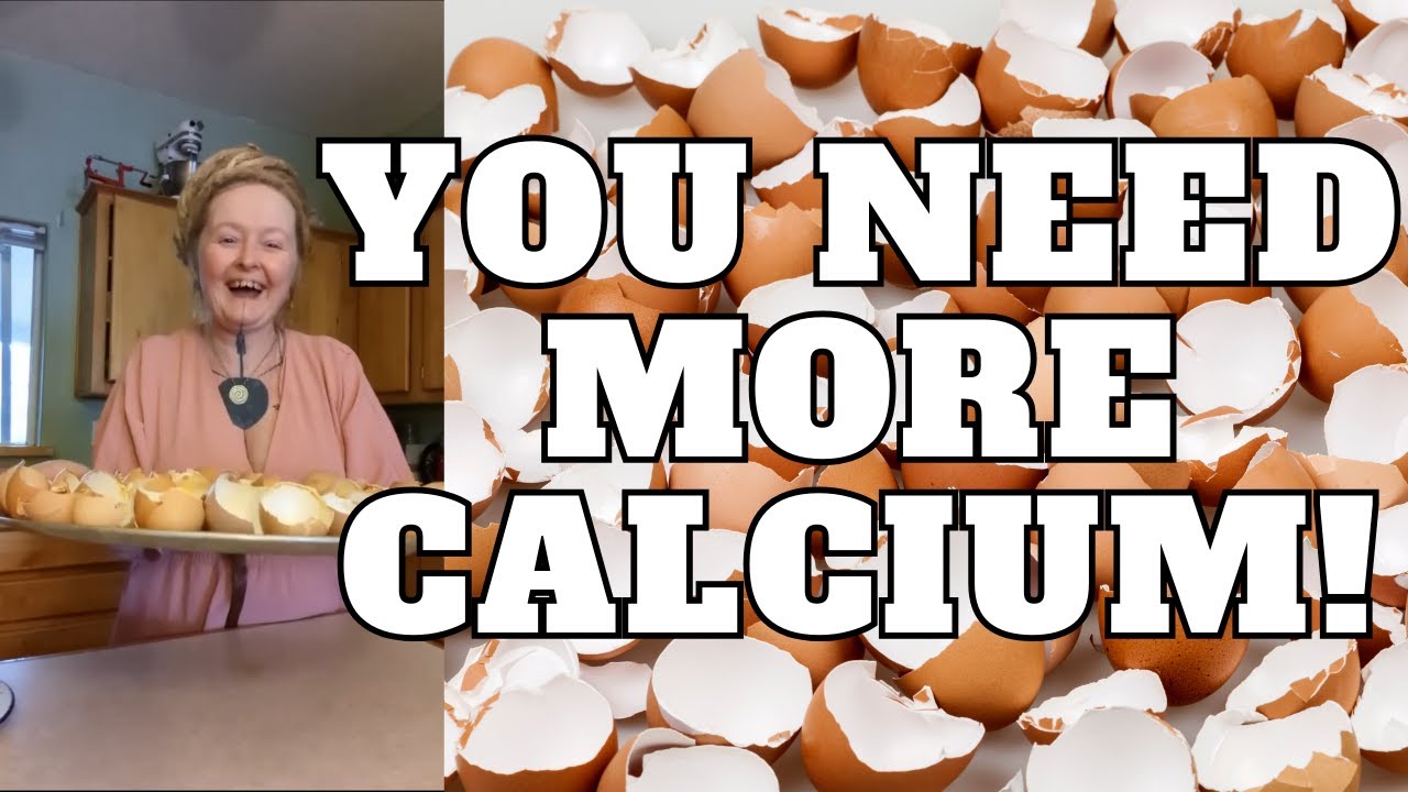 Let's make a calcium supplement from eggshells!