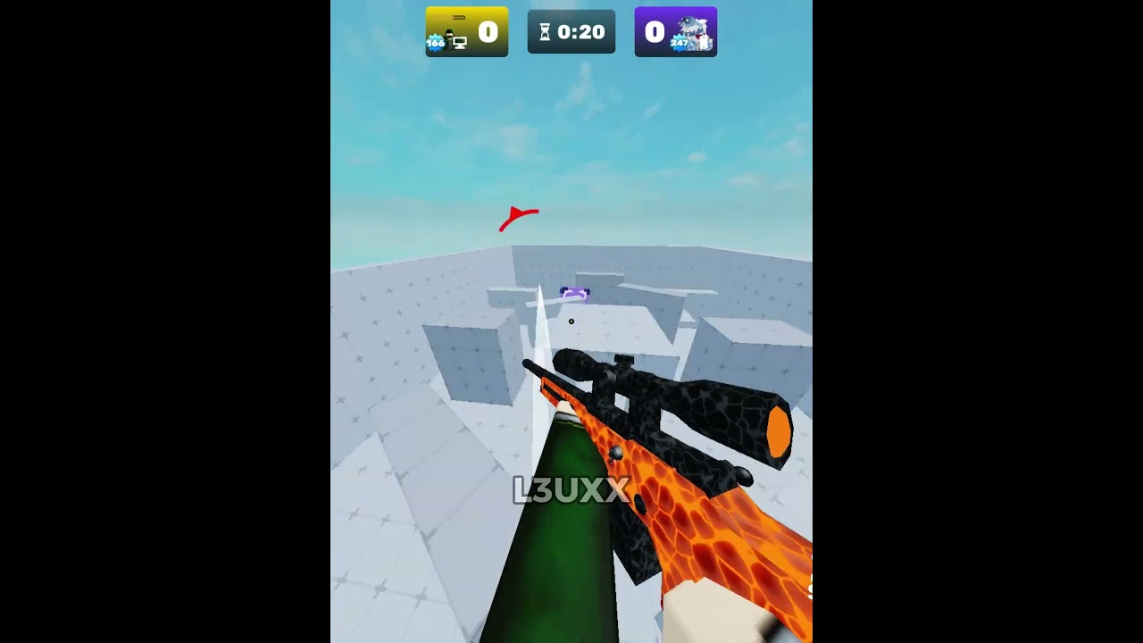 W Sniper trickshots?😎 | #roblox #rivals #robloxrivals