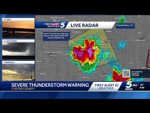 Severe weather update 9:10 p.m. June 14 2025