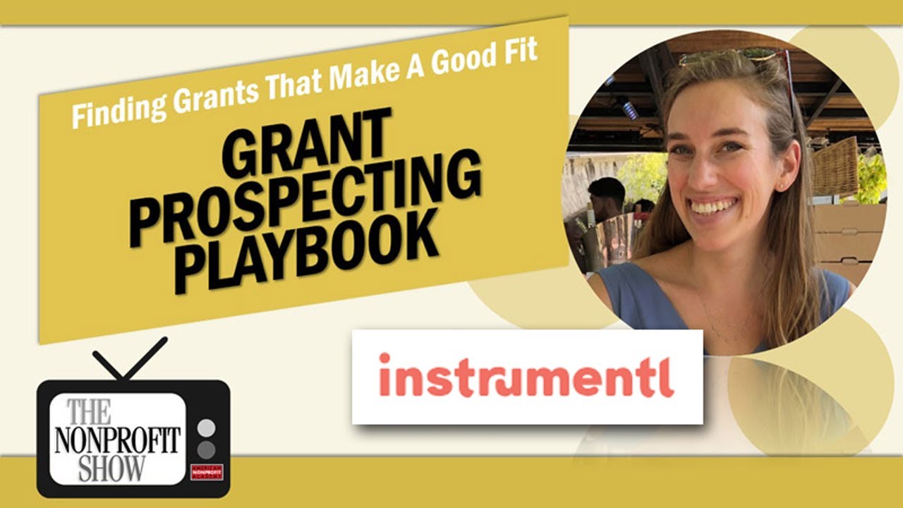 Nonprofit Grant Prospecting Playbook (finding grants)