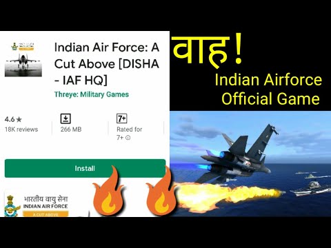 Indian Air force Official Mobile Game||Download Free From Playstore||Sunil Vaishnav