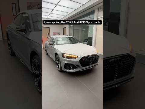 Fresh Delivery! The 2025 Audi RS5 Sportback has arrived! #audi #audirs5 #asmr