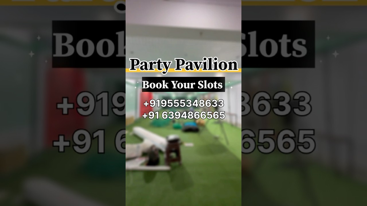 PARTY PAVILION ALMOST THERE #bowlingmachine #cricket #cricketturf #cricketlover #indoorcricket