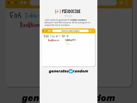 Generating random numbers