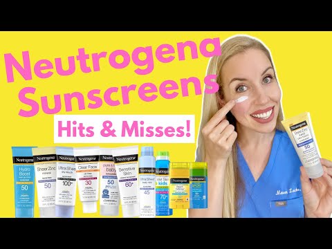 The Truth About Neutrogena Sunscreen: Hits and Misses! | NOT SPONSORED | Dermatologist Reviews