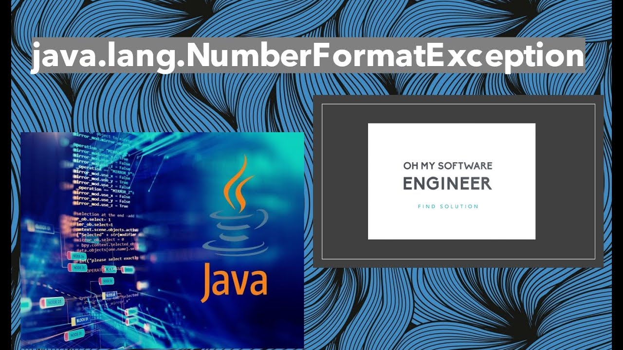 Java Tutorial on java.lang.NumberFormatException || Java Error Fixes / Exception Solution