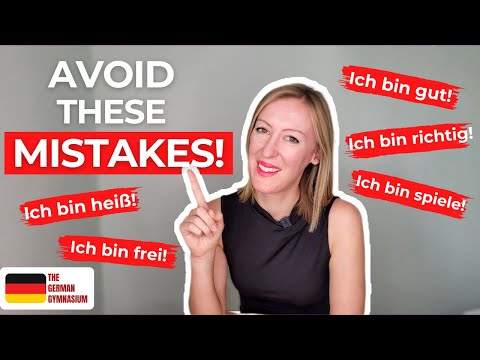 ❌ DON'T make these "ich bin" mistakes in German! 🇩🇪