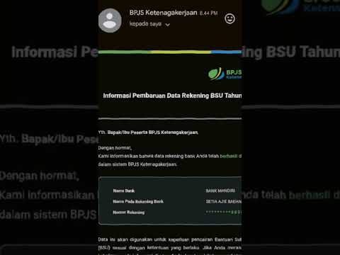 cek di bsu.bpjsketenagakerjaan.go.id siapa tau terdata hehehe #short #shortvideo #fyp #viral #CapCut