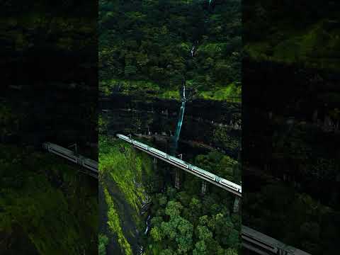 Sahyadri is another name for Western Ghat #viralvideo #travel #waterfall #viral #india