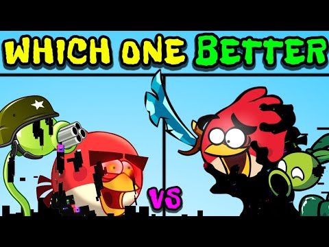 Friday Night Funkin' Birds and Botany NEW vs OLD | Pibby Darkness FNF Corruption Glitch Takeover Mod