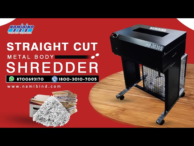 Paper Shredder Machines - Industrial Paper Shredder / Namibind ...