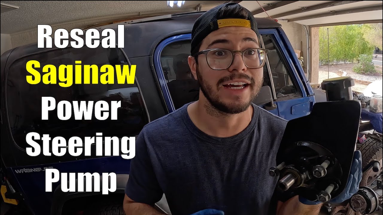 Saginaw Power Steering Pump | How To Reseal!