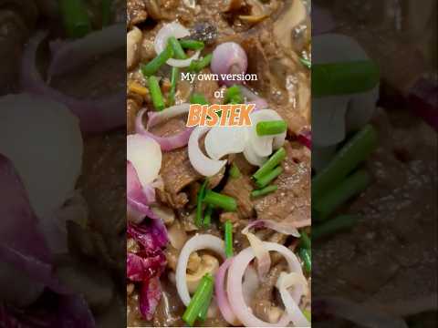 The word bistek comes from the Spanish word for steak #mastylekapa